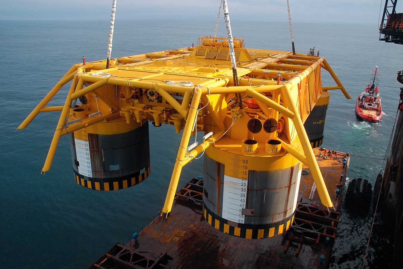 Subsea structure installation - Sonardyne