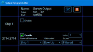 How to set up an SSB_LBP Telegram - Sonardyne